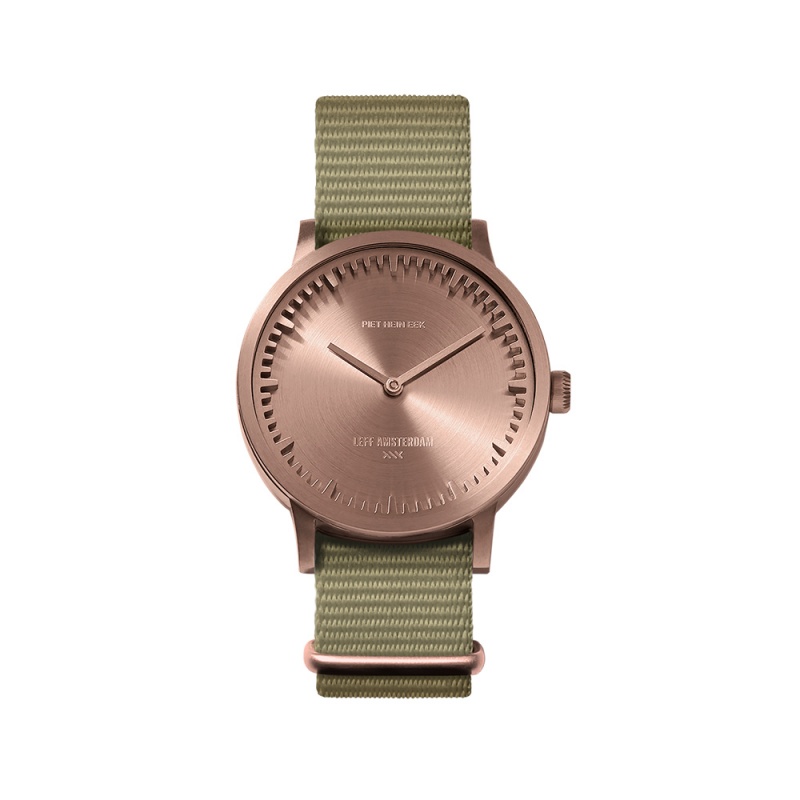 Tube watch S38 - rose gold 38mm - LEFF amsterdam