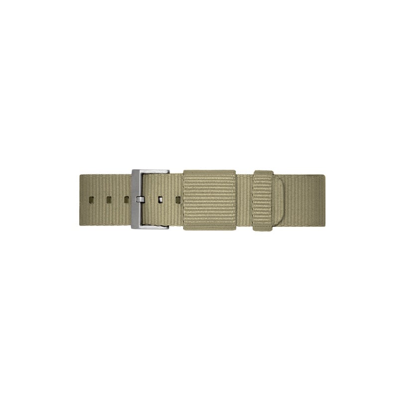 Sand nato strap / steel buckle for Tube watch T40 - LEFF amsterdam
